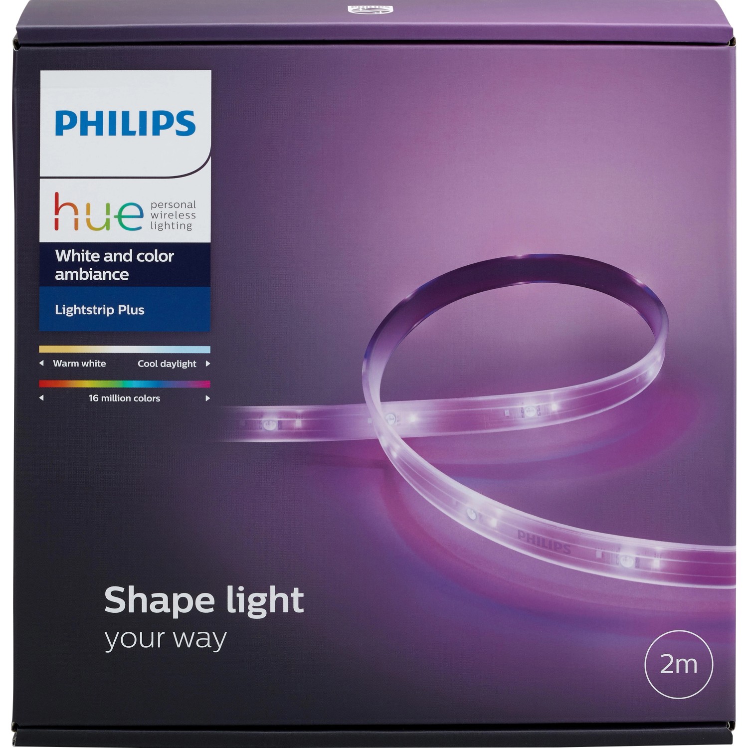 Philips Hue White and Color Ambiance LED Lightstrip Plus fényszalag ...