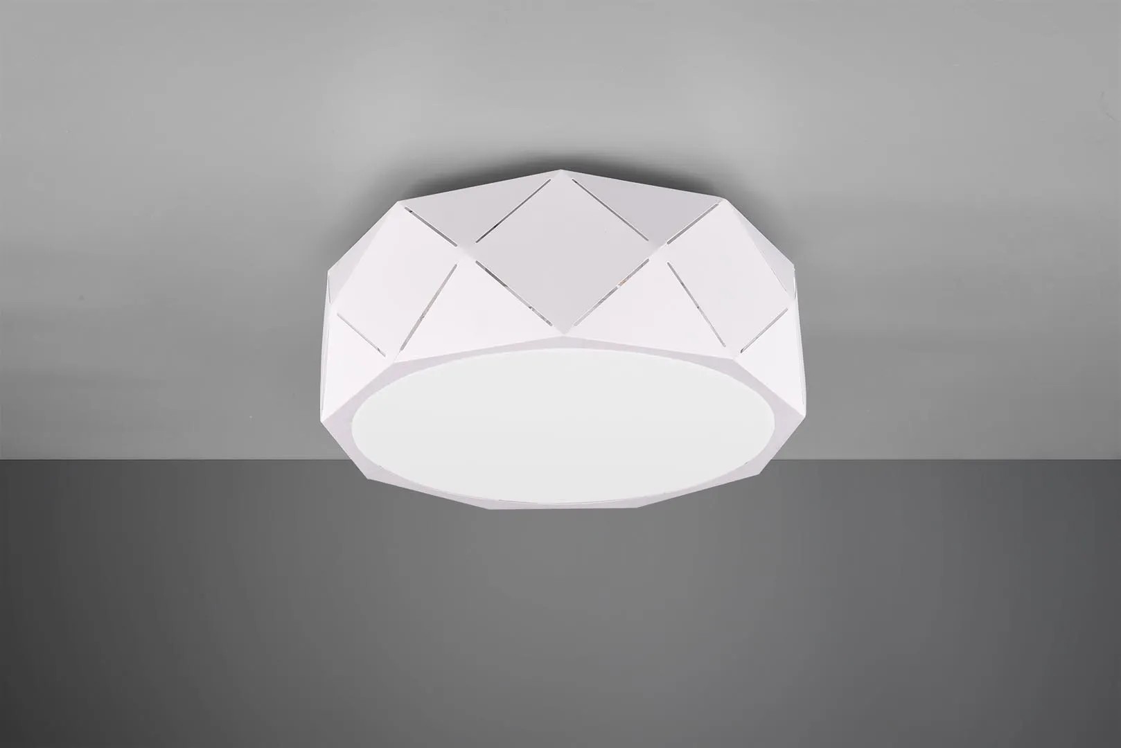 Trio Zandor mennyezeti lámpa fehér 15 cm x 40 cm 3 x E27 vásárlása az ...