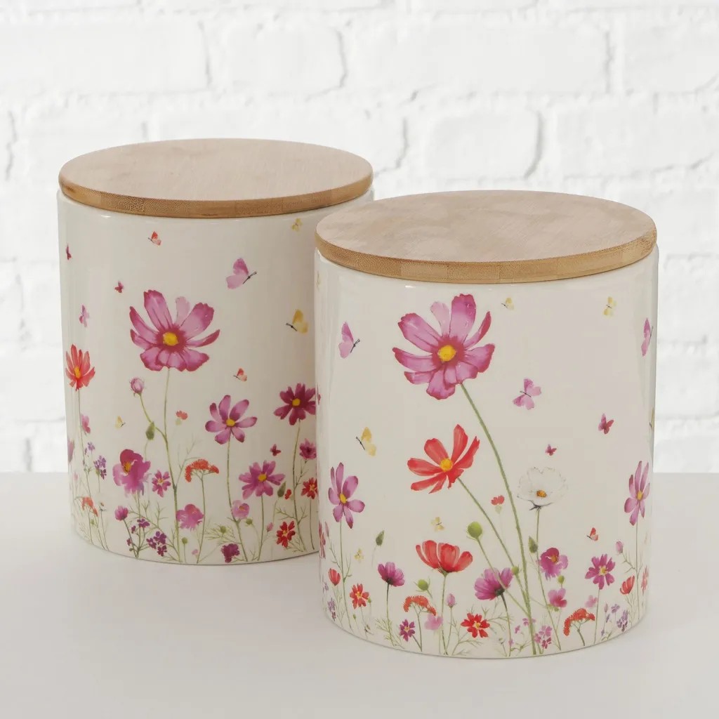 Cosmea tárolóedény-készlet 2 részes 17 cm x 14 cm x 17 cm vásárlása az ...