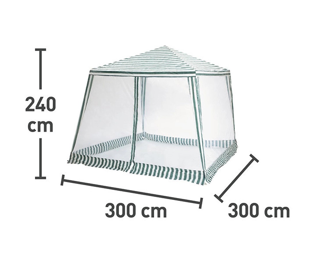 Vincente kerti pavilon 240 cm x 300 cm x 300 cm vásárlása az OBI -nál