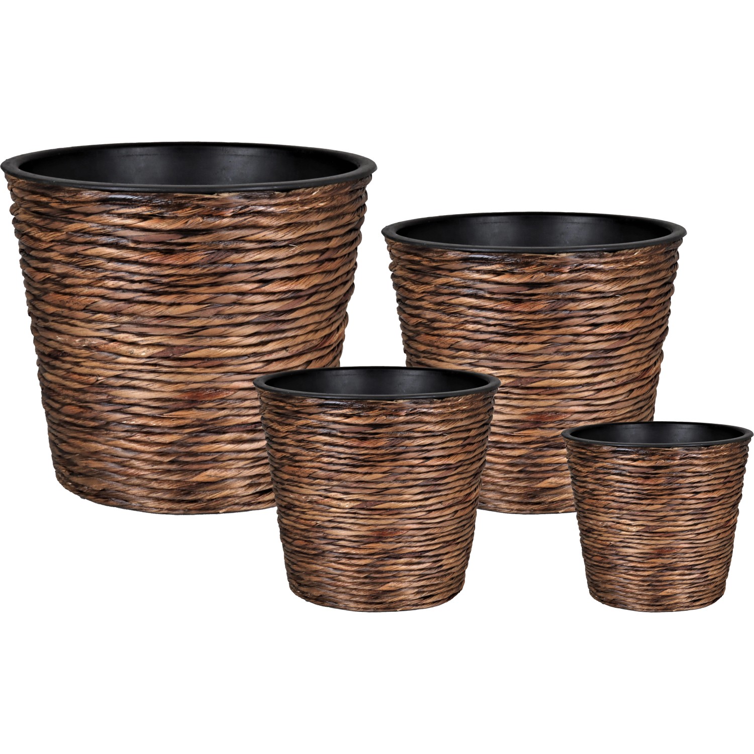 A.H.G. Sticking Roll kaspó vízijácinttal 40 cm x 32 cm Koptatott barna ...