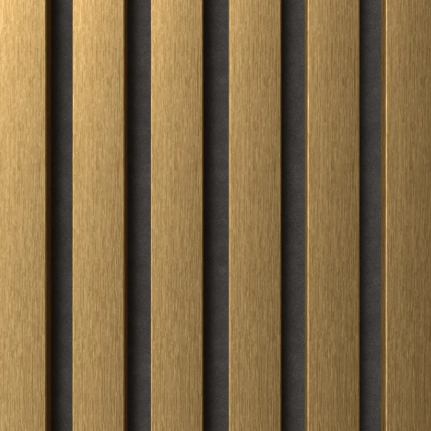 Denpanels akusztikus panel fóliázott fém hatás arany filc fekete 60 x ...