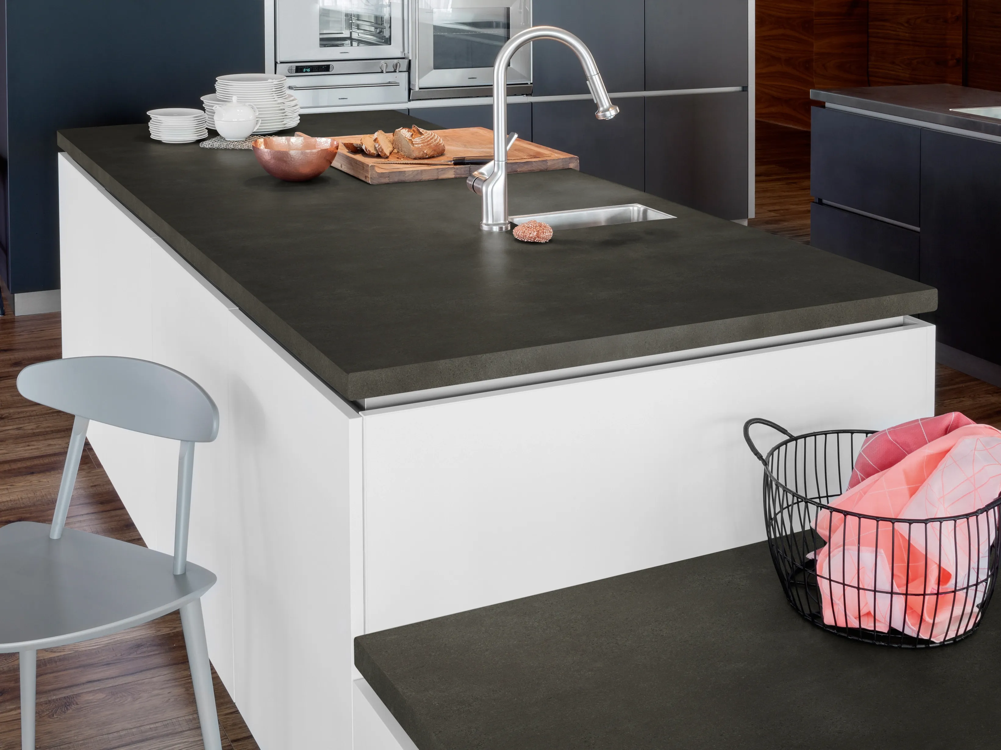 Kaindl CPL munkalap 180 cm x 62 cm x 2,8 cm beton terraszürke vásárlása ...