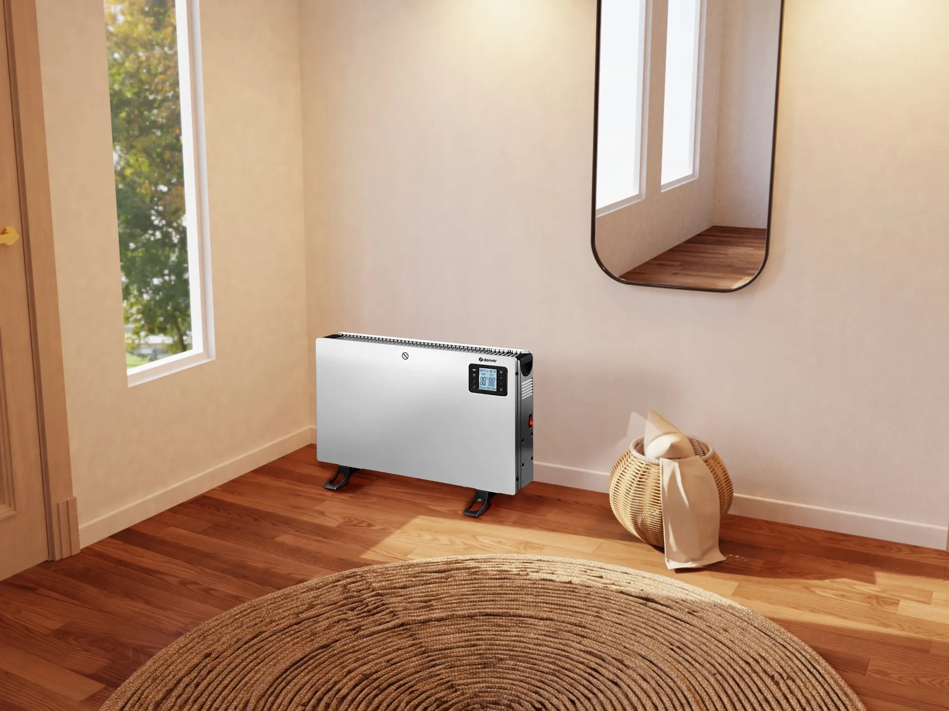 Denver SCH - 2105 okos 2000 W WIFI-s elektromos konvektor vásárlása az ...