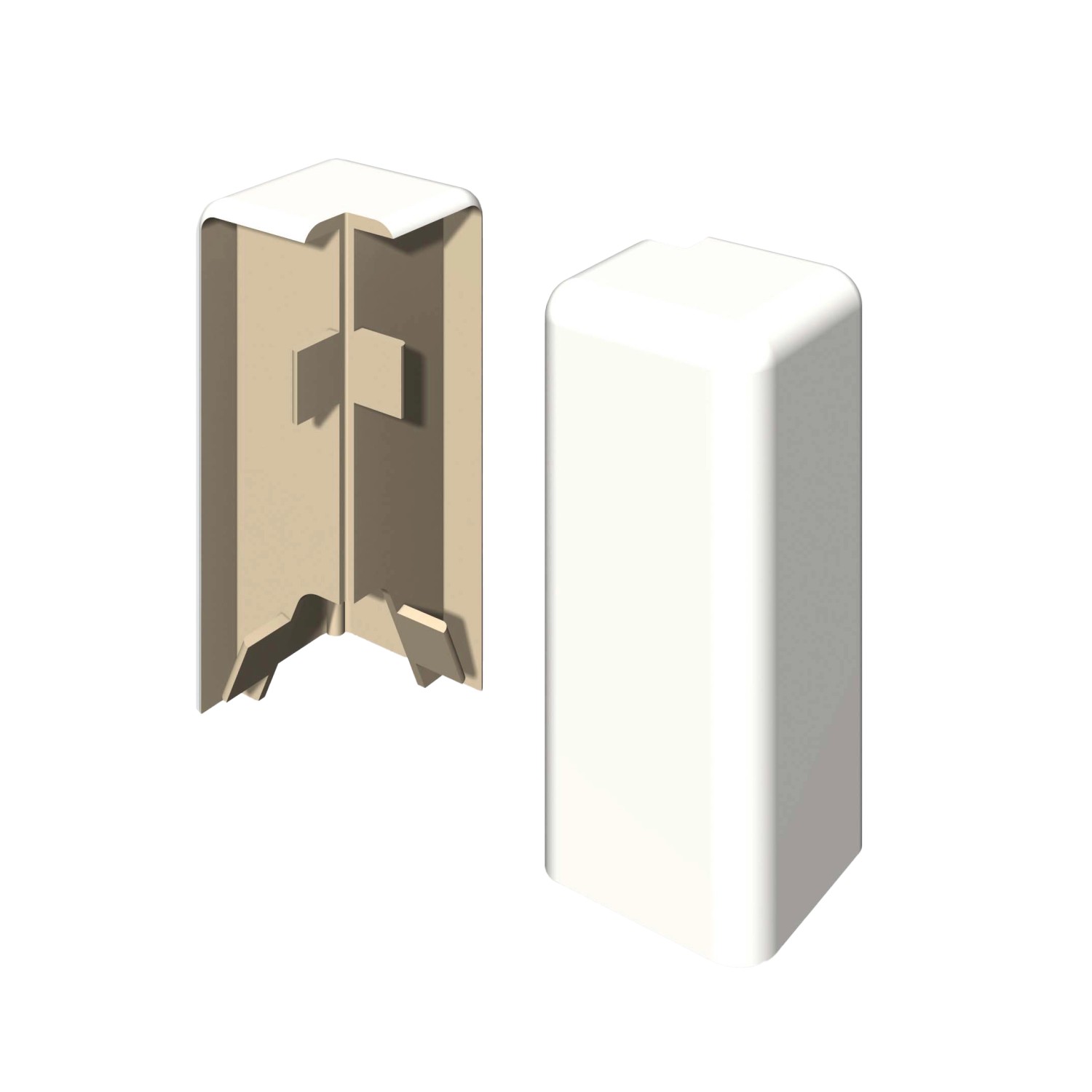 Egger Szegélyléc Külső sarkok Univerzális fehér 2 darab vásárlása az ...