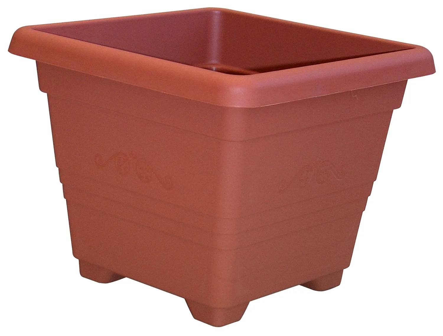 Cserép begóniáknak szögletes 50 x 50 cm terrakotta vásárlása az OBI -nál