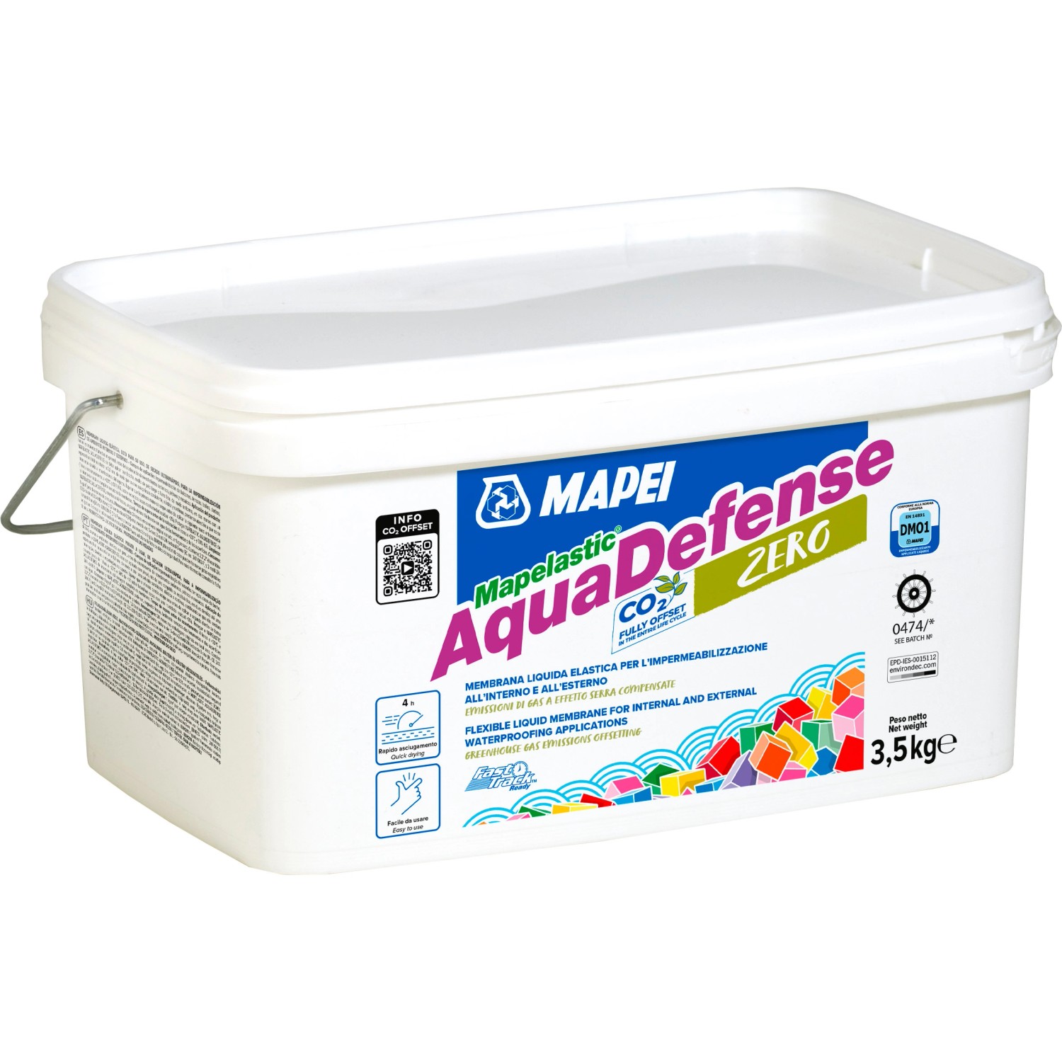 Mapei Mapelastic Aquadefense Zero 3,5 kg vásárlása az OBI -nál
