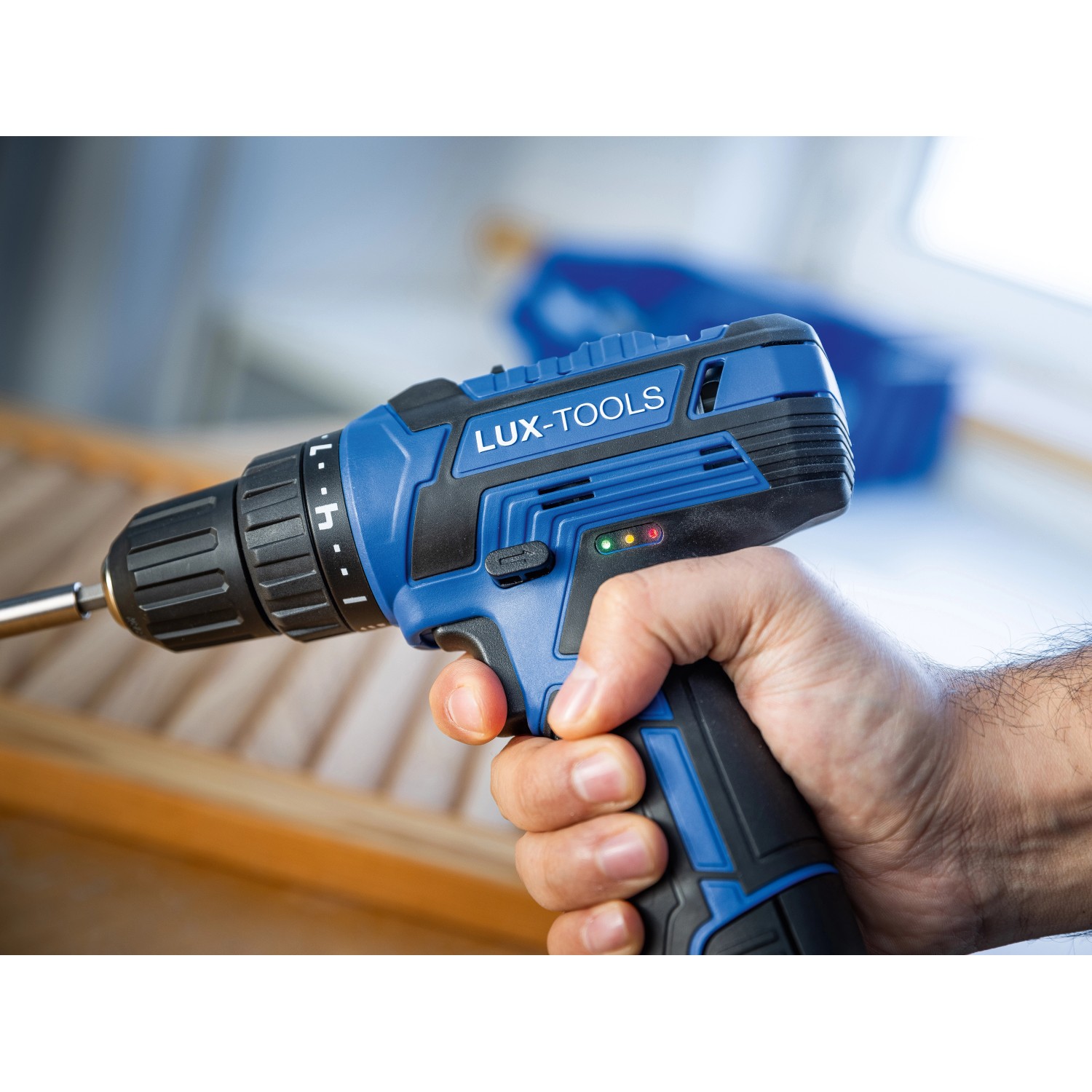 LUX-TOOLS A-BS-12-23 12 V akkumulátoros fúró-csavarozó vásárlása az OBI ...