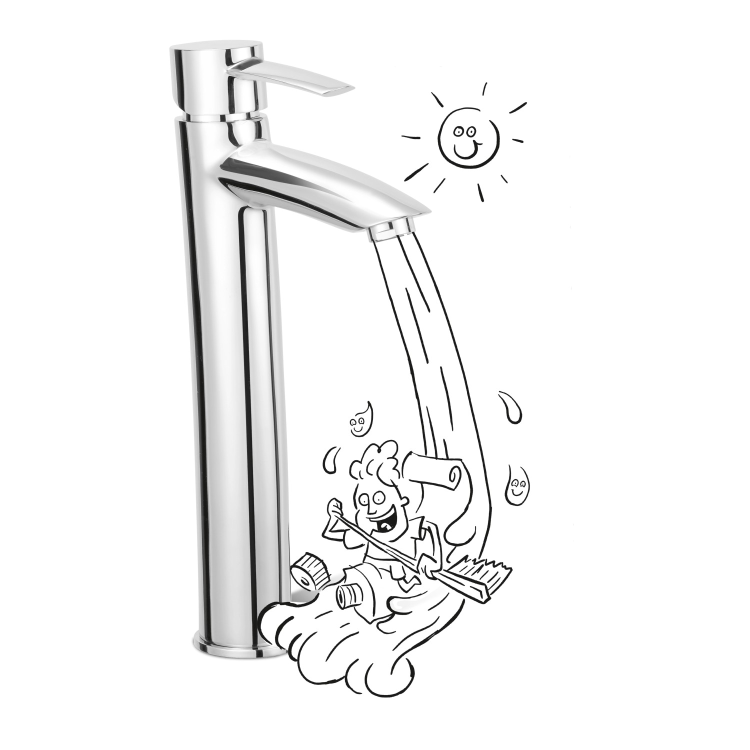 OBI DECO-LINE Keri mosdó csaptelep egykaros krómozott vásárlása az OBI -nál