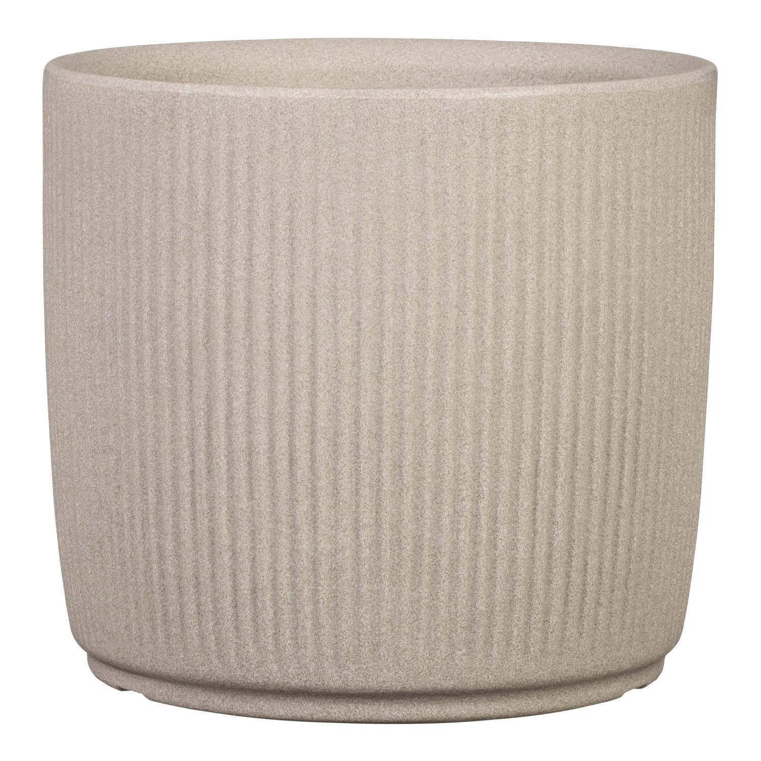 Scheurich műanyag kaspó polietilénből homok színben 40 cm átmérő 35 cm hosszú vásárlása az OBI -nál