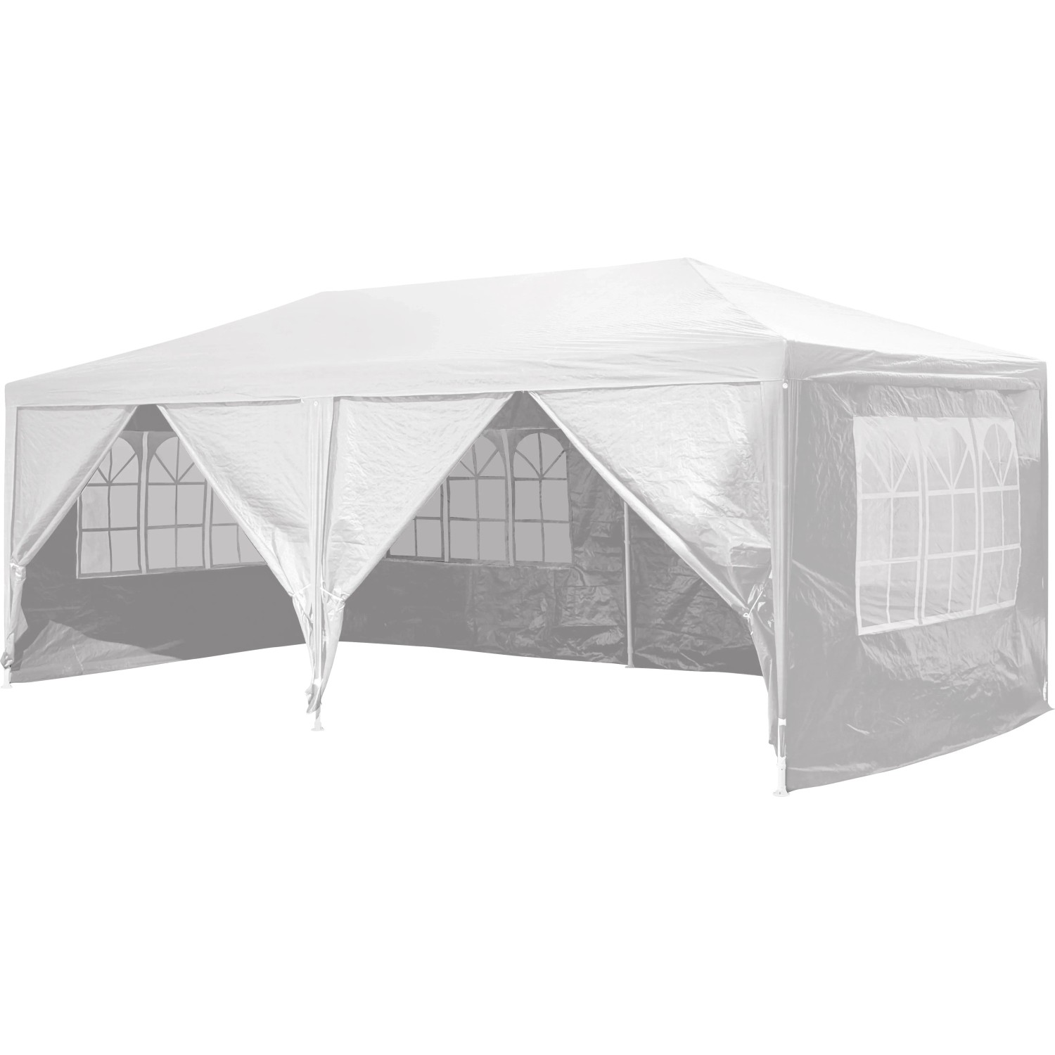 Pavilon Tavares 584 cm x 292 cm x 255 cm fehér vásárlása az OBI -nál