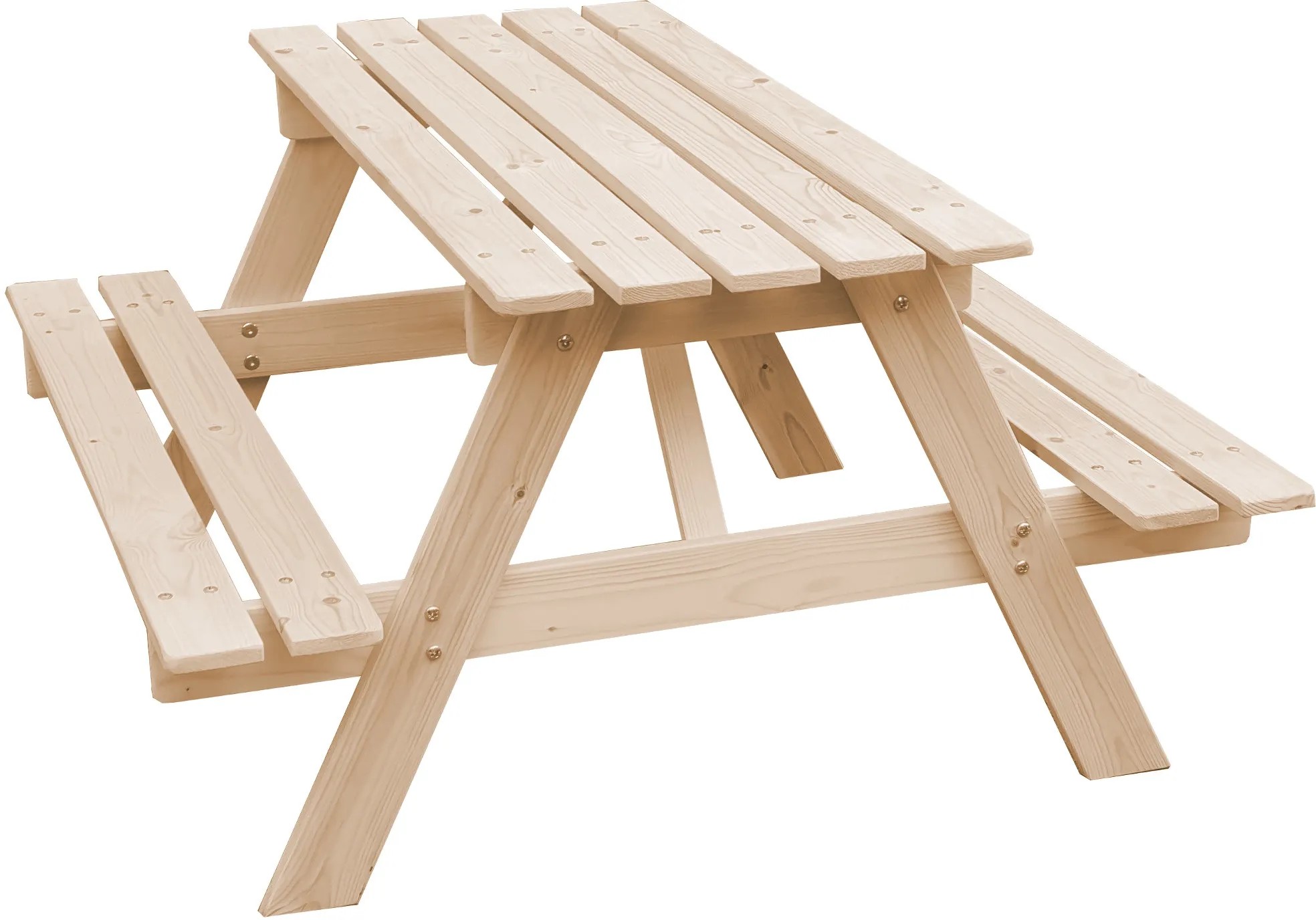 Timbela M018-1 gyerekszék garnitúra fa 50 cm x 90 cm x 90 cm natúr FSC®