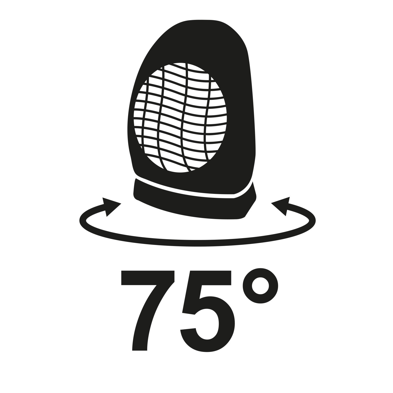Fűtőventilátor 2000 W 75°-os oszcillációval vásárlása - OBI