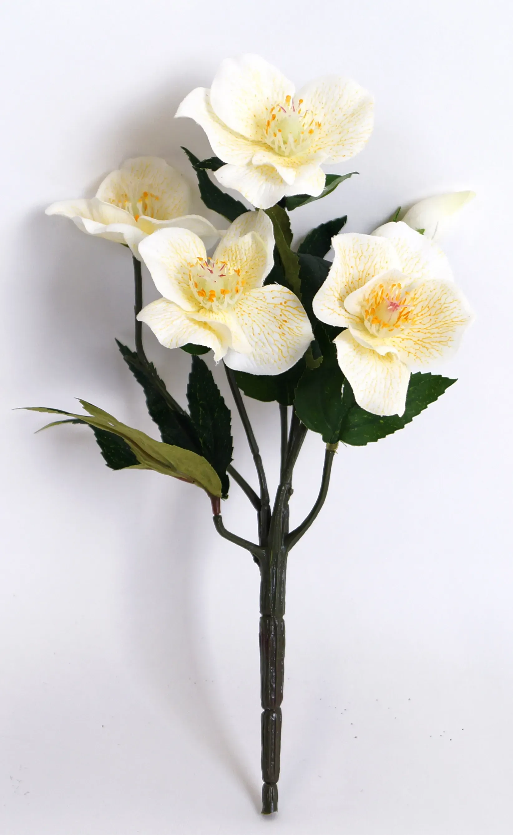 Dekor mű fekete hunyor ág 33 cm krém vásárlása - OBI