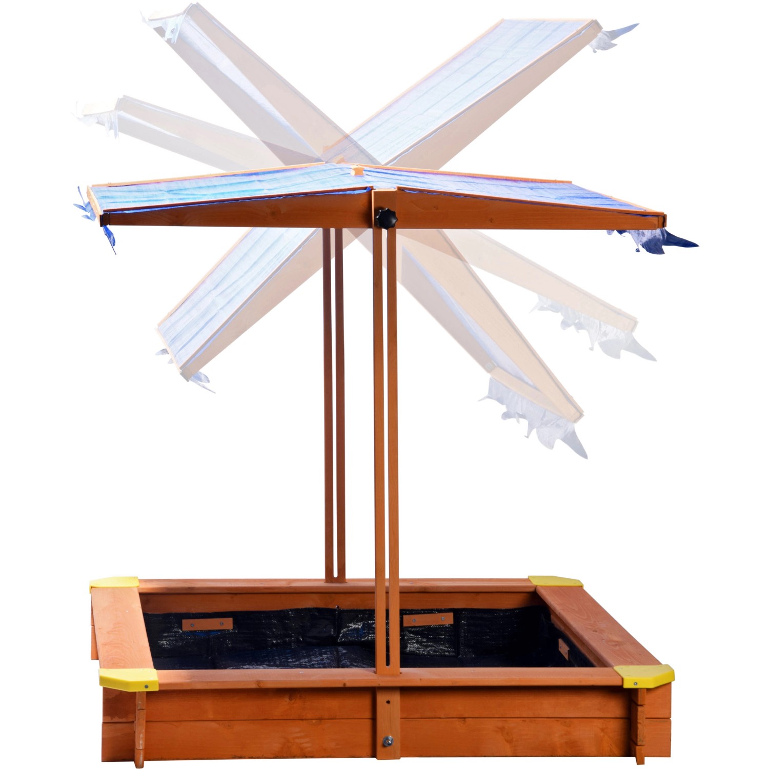 Dobar homokozó állítható magasságú és dönthető tetővel FSC® vásárlása ...