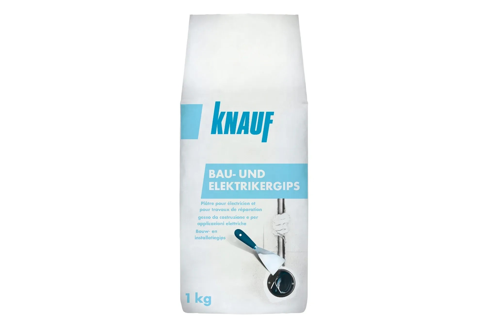 Knauf építési és villanyszerelő gipsz 1 kg
