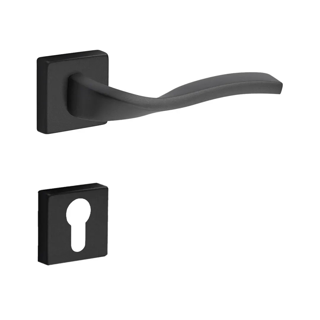 Kilincs Viper fekete szögletes rozettás pz vásárlása az OBI -nál