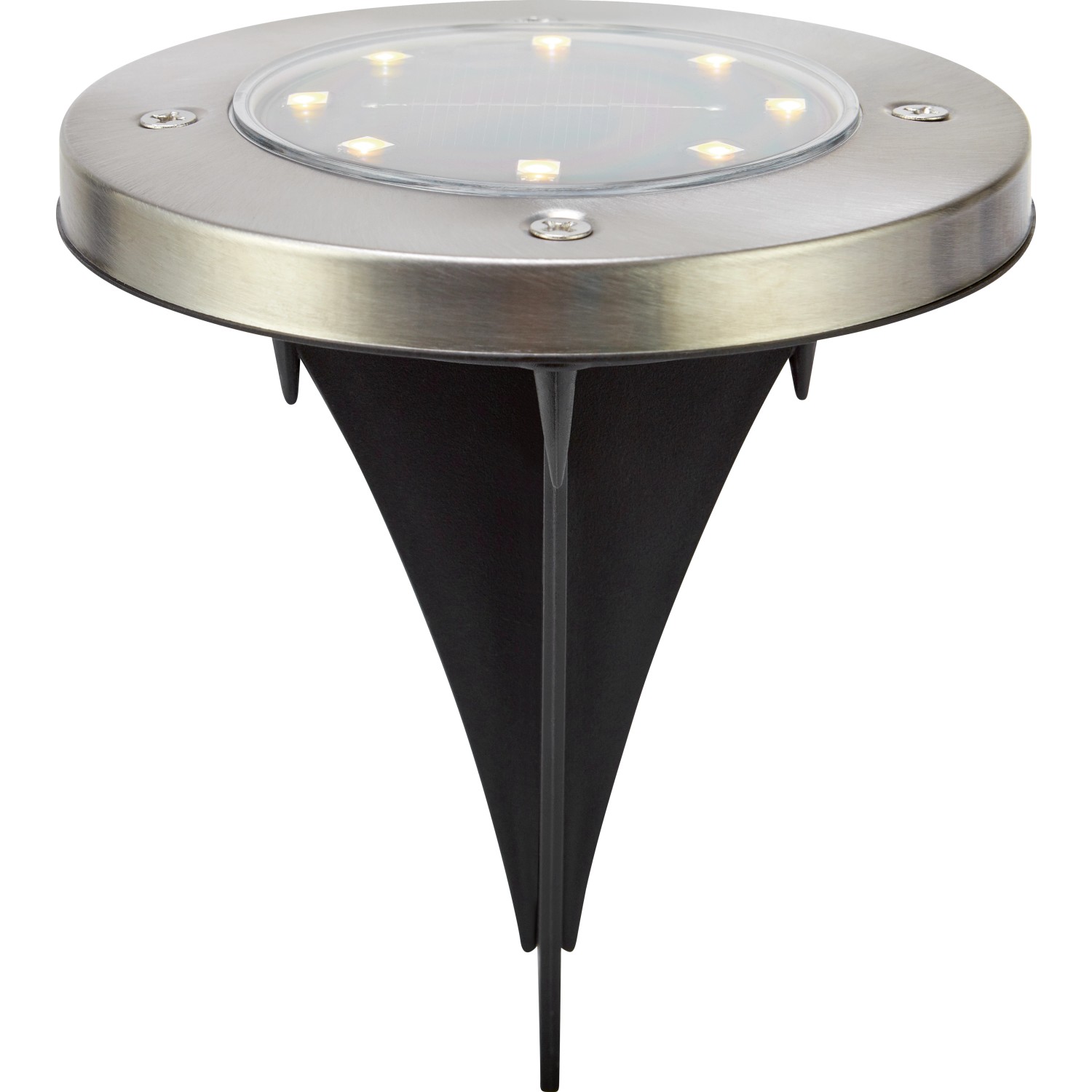 LED-es napelemes talajlámpa Faenza 11,5 cm átmérő x 13,5 cm 3 darabos készlet vásárlása - OBI