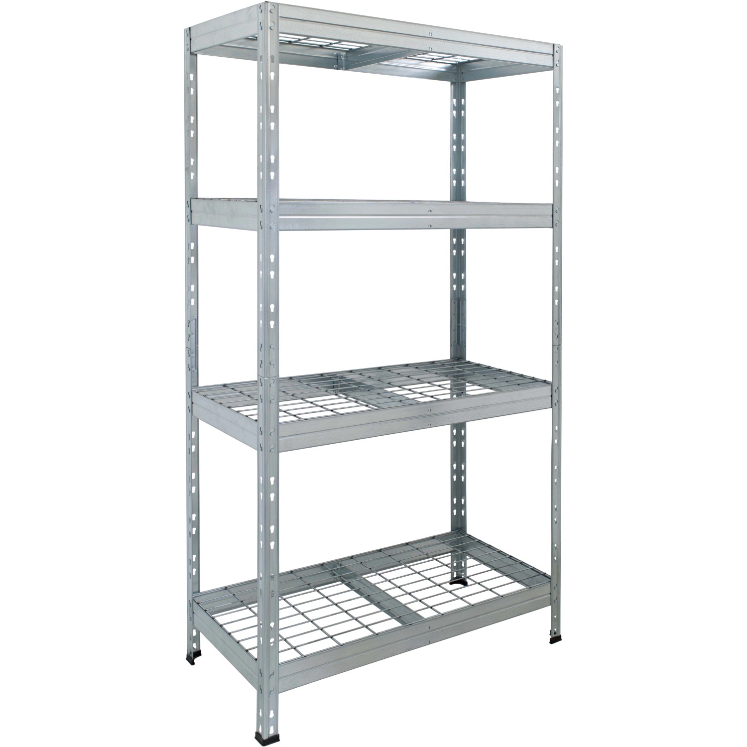 Ar Shelving Rivet Wire polcállvány acélrácsos polcok 180 cm x 90 cm x ...