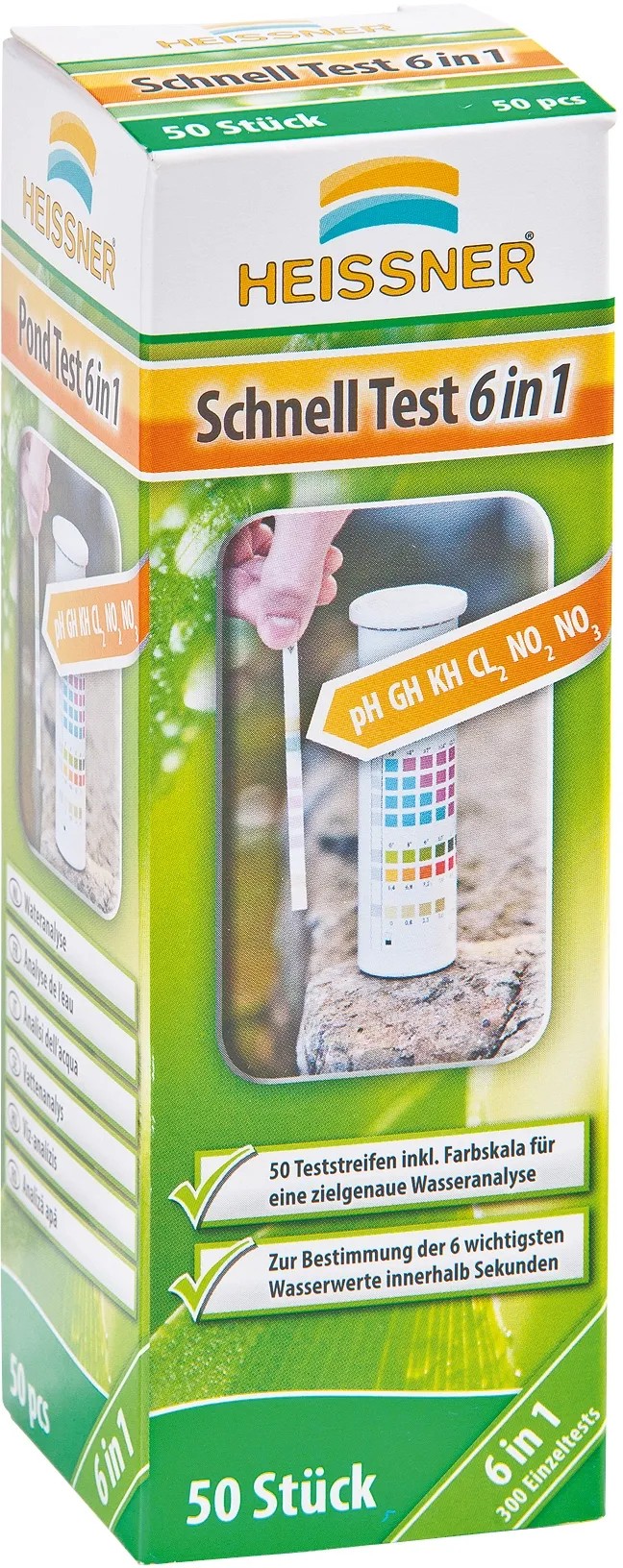 Heissner tóteszt gyors 6 az 1-ben 50 db vásárlása az OBI -nál