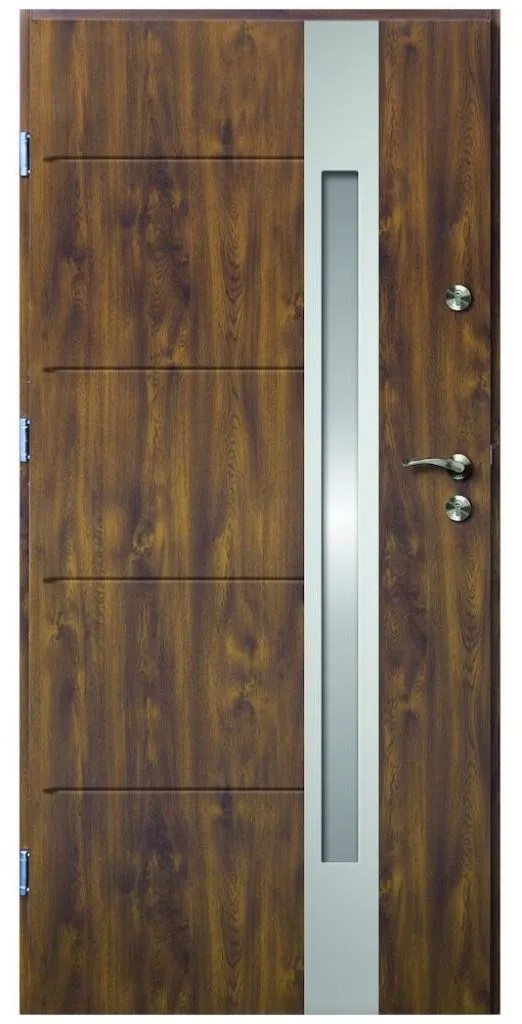 Radex bejárati ajtó "4 Line Verte" balos 97 cm x 207 cm vásárlása - OBI