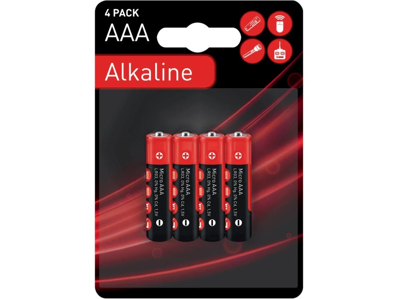 VLC Micro AAA LR03 1,5 V alkáli elemek 4 db vásárlása az OBI -nál