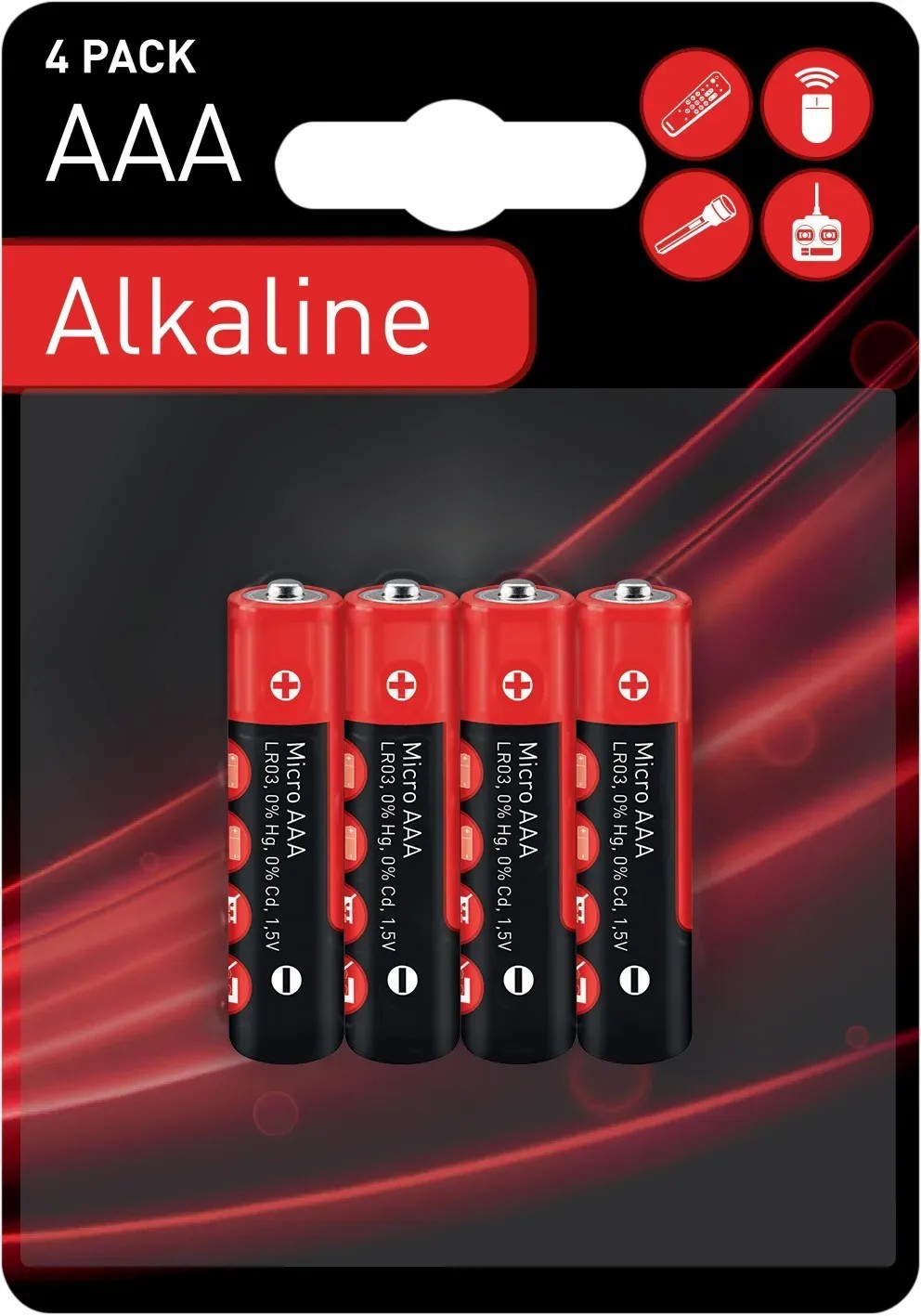 VLC Micro AAA LR03 1,5 V alkáli elemek 4 db vásárlása az OBI -nál