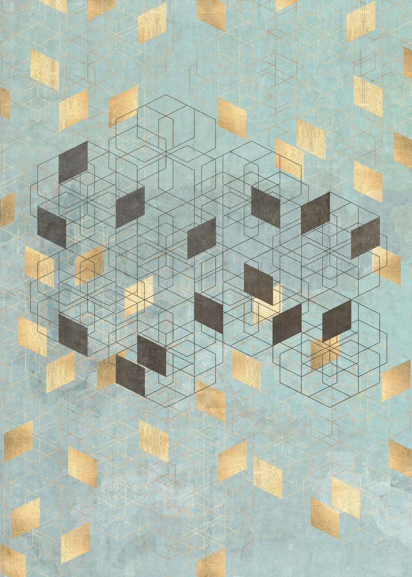 Komar vlies fotótapéta Plaqué Or 200 cm x 280 cm vásárlása az OBI -nál