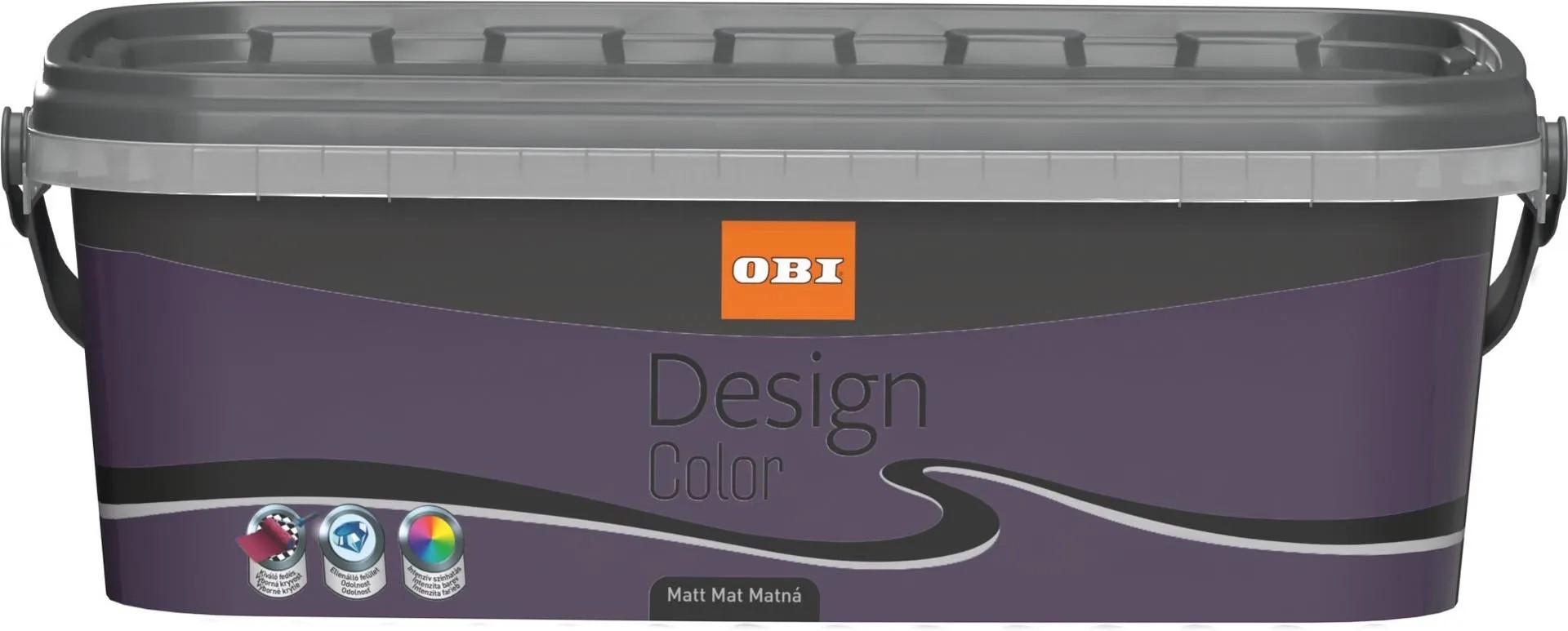 OBI Design Color beltéri falfesték ibolya kék matt 1 l vásárlása az OBI ...