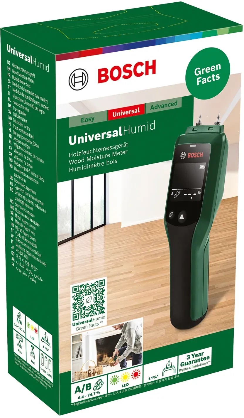 Bosch UniversalHumid nedvességmérő, facsoport-kiválasztással vásárlása ...