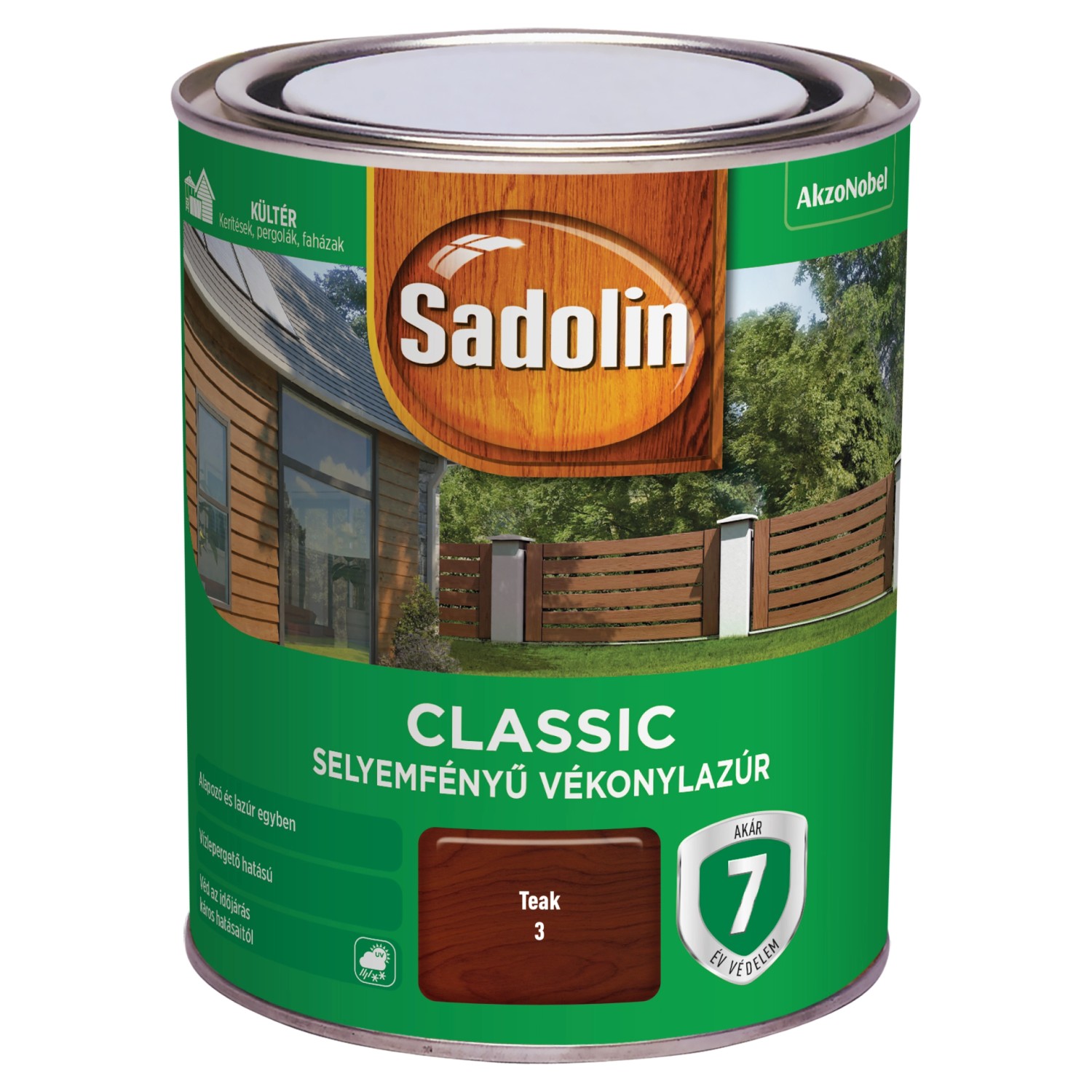 Sadolin vékonylazúr Classic teak 0,75 l vásárlása az OBI -nál