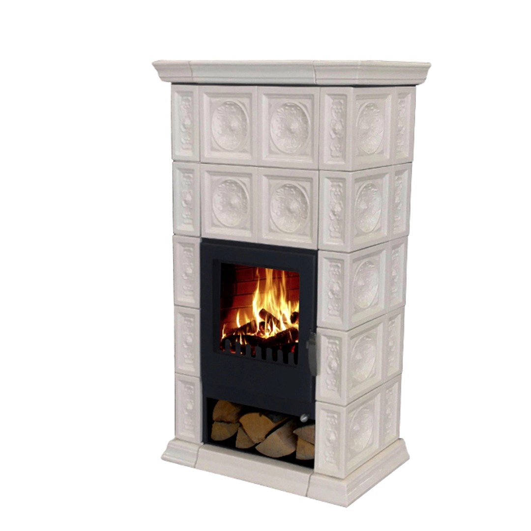 Domofire hordozható cserépkályha Verona csontszín 8 kW vásárlása az OBI ...