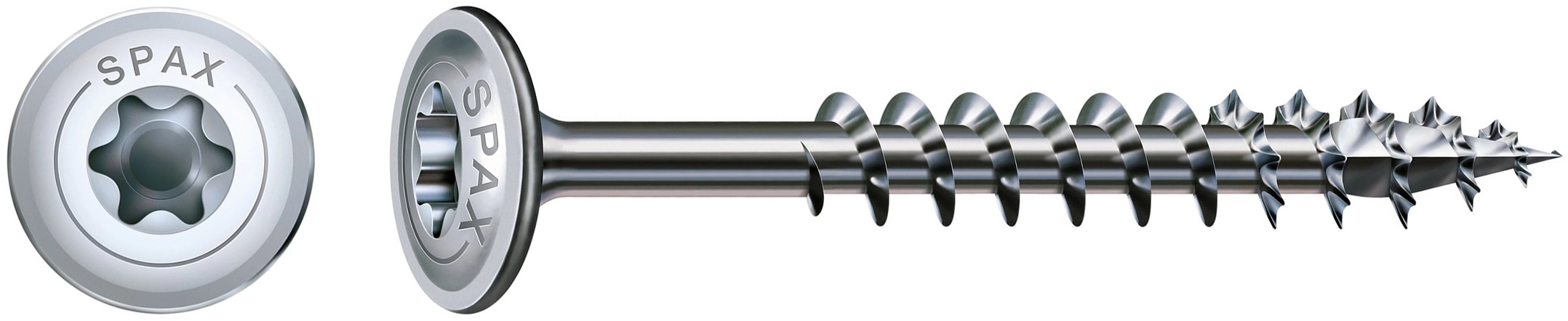 Spax T-Star tányérfejű facsavar plus-behajtással 6 mm x 160 mm 20 darab vásárlása az OBI -nál