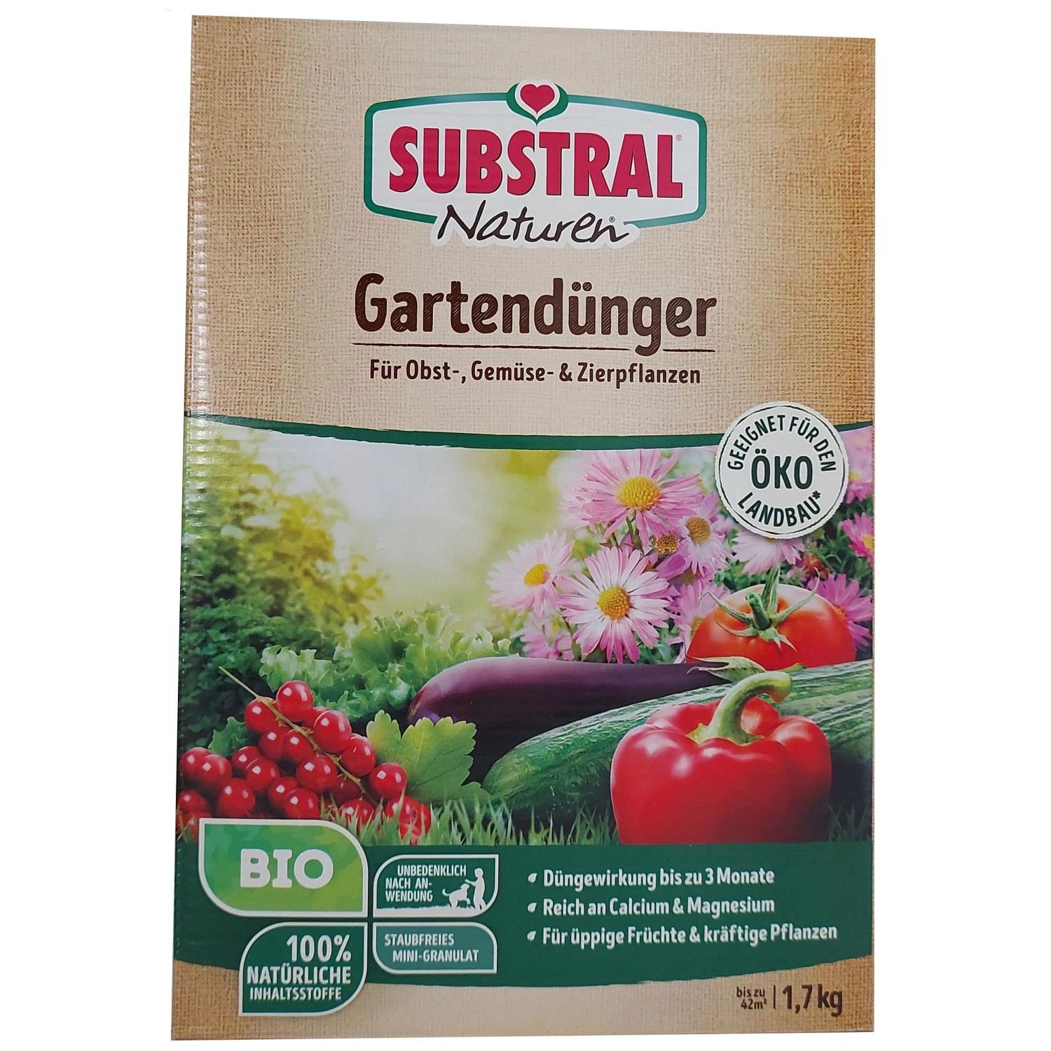 Substral Naturen Bio Kerti trágya 1,7 kg