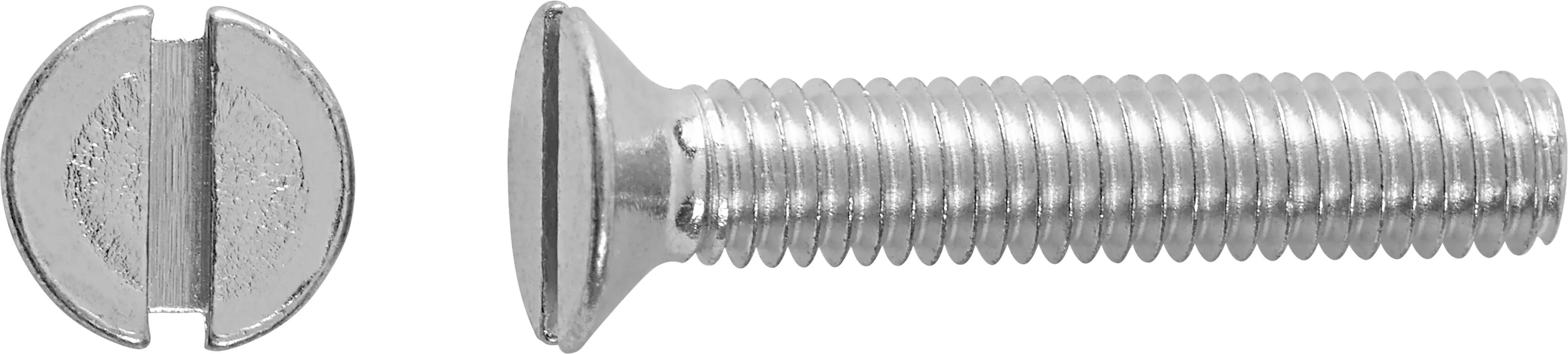 LUX-TOOLS menetes csavar M4 x 35 mm horganyzott süllyesztett fejű ...