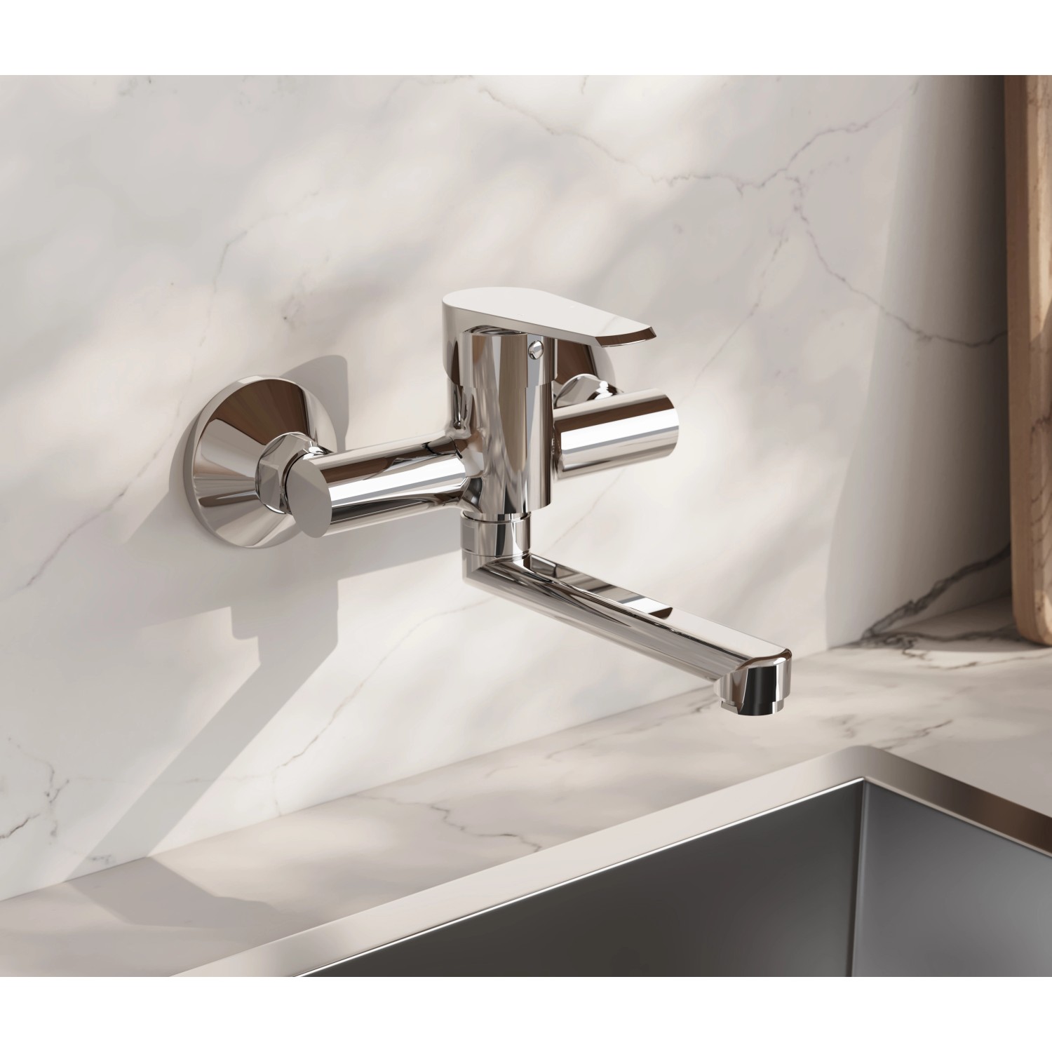 Ravak Penta fali egykaros 200 mm csaptelep króm vásárlása az OBI -nál