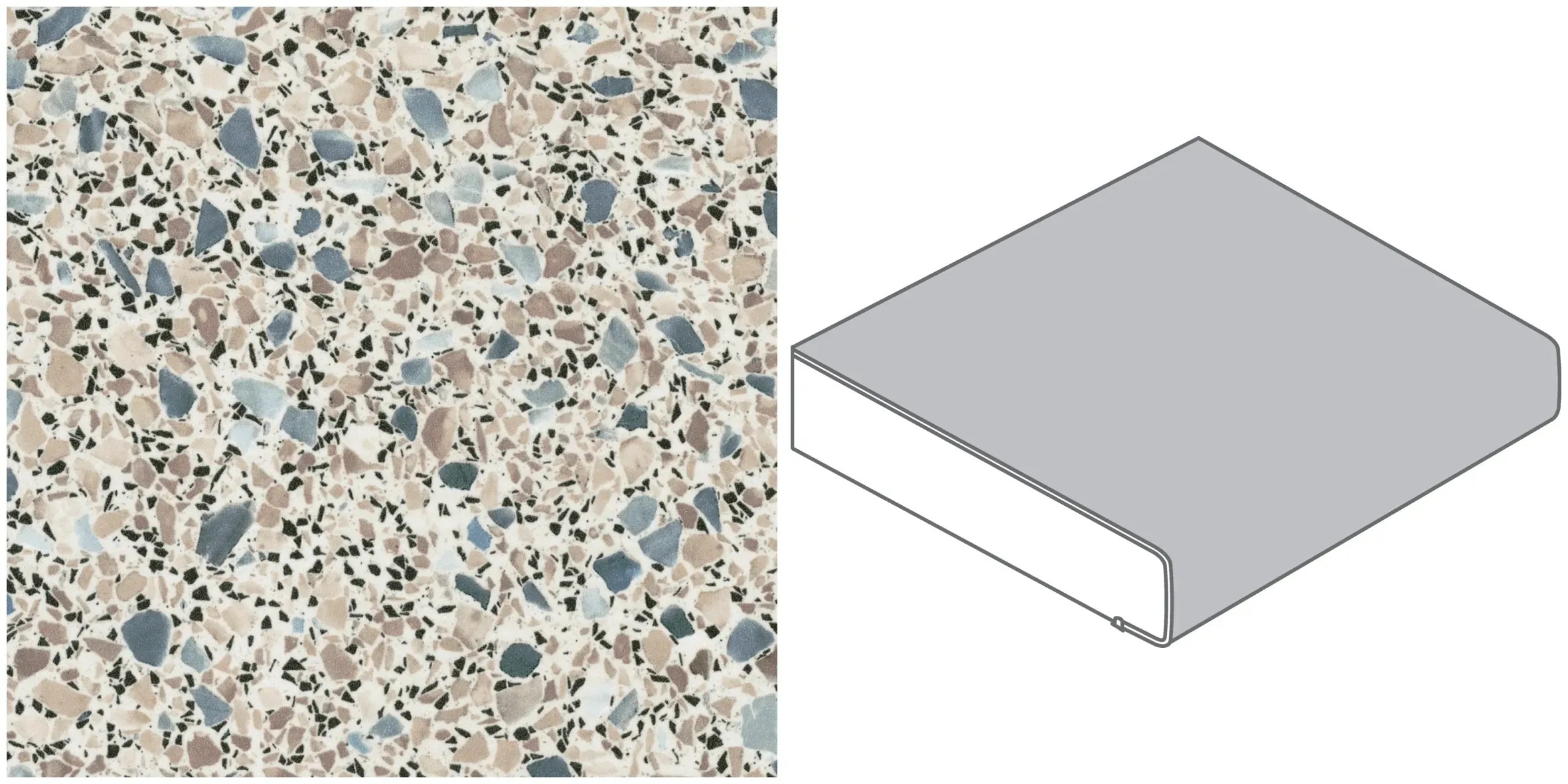 Munkalap 60 cm x 2,9 cm Melange mozaik (MK732 C) vásárlása - OBI