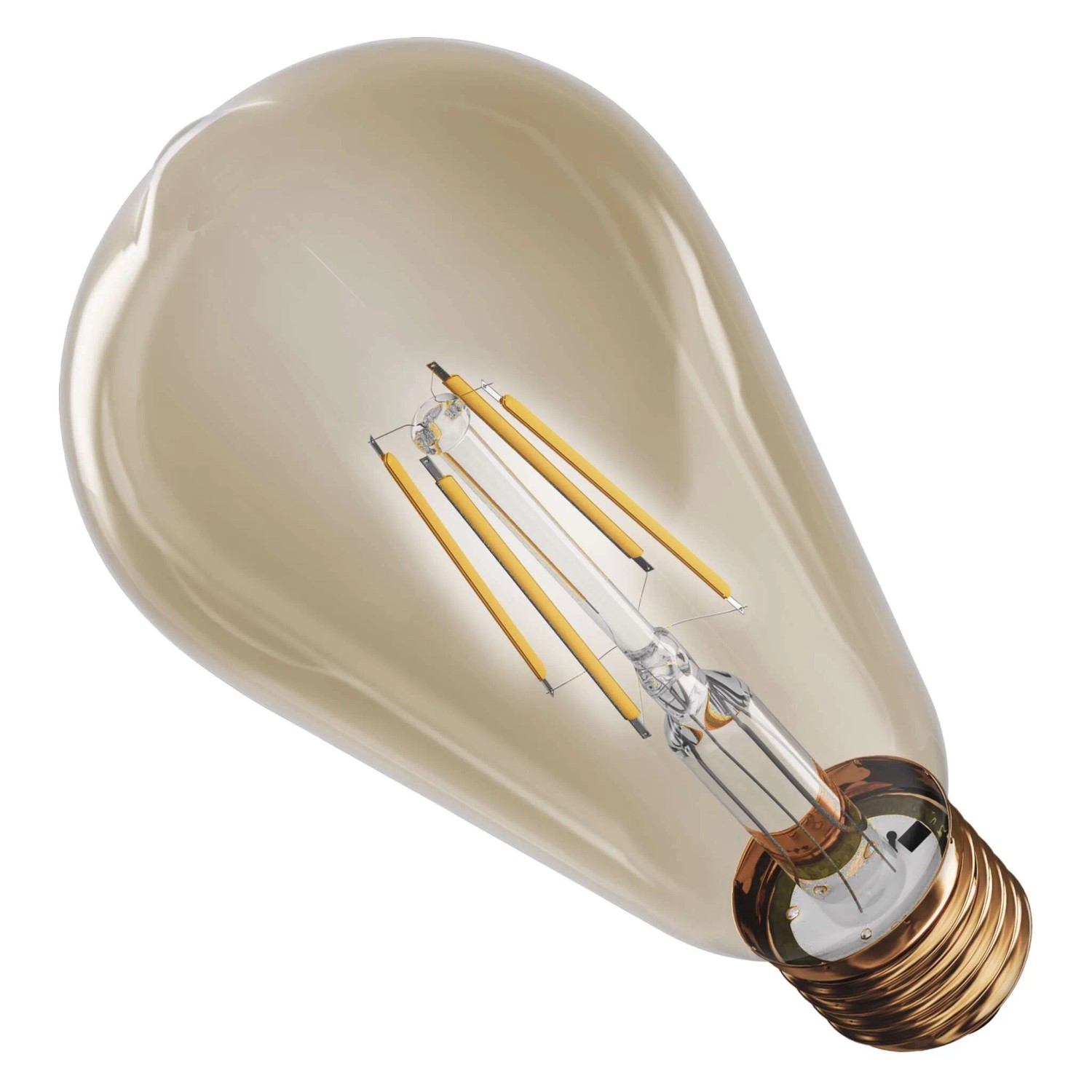 LED izzó Vintage ST64 E27 4,5 W (40 W) 420 lm meleg fehér